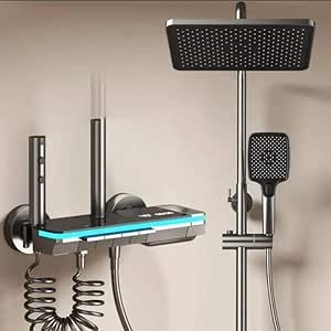 مسطرة دش بيانو (خلاط دش ذكي 4 نظام نحاسي بالكامل) مسطره دش عصريه : Amazon.eg: أدوات وتحسين المنزل