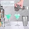Amazon.com: Mwellewm Cocktail Shaker Boston Shaker Set 15 Pcs ...