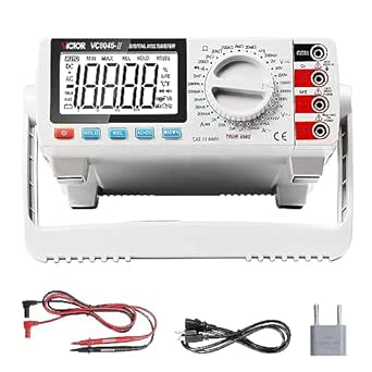 Riiai Mini Desktop Digital Multimeter- 19999 Counts True RMS Multimeter ...