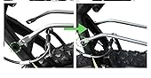 Amazon.com : Bike Cargo Rack w/Bungee Cargo Net & Reflective Logo ...