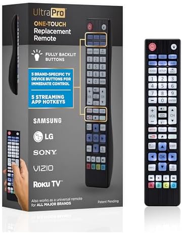 Amazon.com: GE Big Button Backlit Universal Remote Control for Samsung ...
