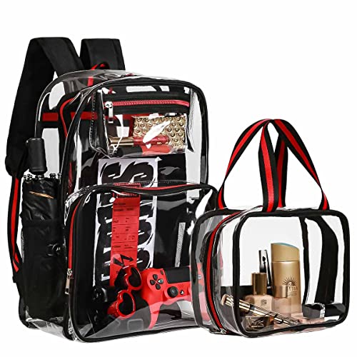Best K-Cliffs Rolling Clear Backpack, Perfect for All Purpose