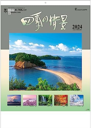 Amazon.com: Japanese Calendar 2024 - Four Seasons of Japan, 17" x 24 ...