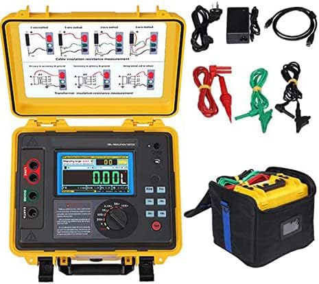 High Voltage Insulation Tester Insulation Resistance Tester Kit 10 ...