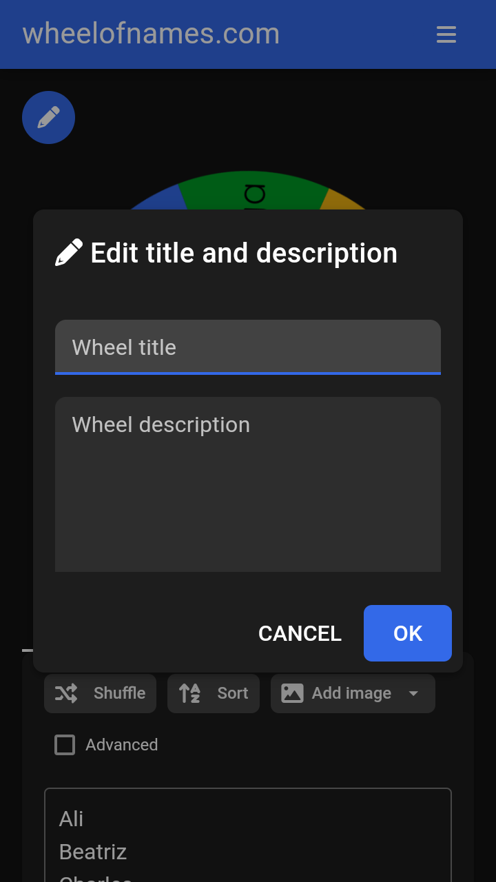 Spin The Wheel - App on Amazon Appstore