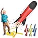 Amazon.com: Toy Rocket Launcher for kids – Shoots Up to 100 Feet – 6 ...