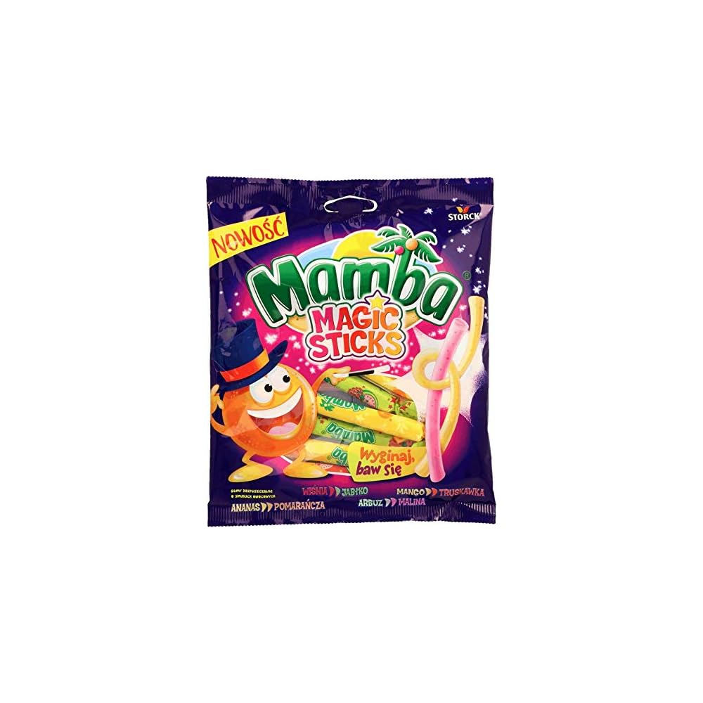 Buy MAMBA Magic Sticks chewy candies from Europe 150g Online at Lowest ...
