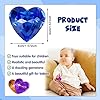AWAVM 10PCS 40mm Acrylic Gem Set, Heart Shaped Gemstone Toys, Easter ...