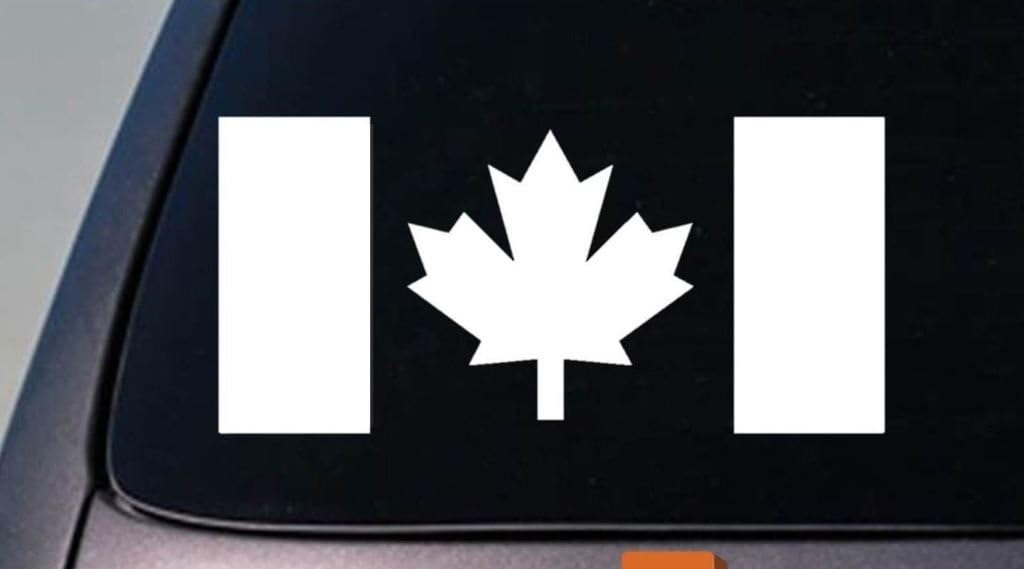 Amazon.com: Canadian Flag Canada Decal Vinyl Sticker|Cars Trucks Vans ...