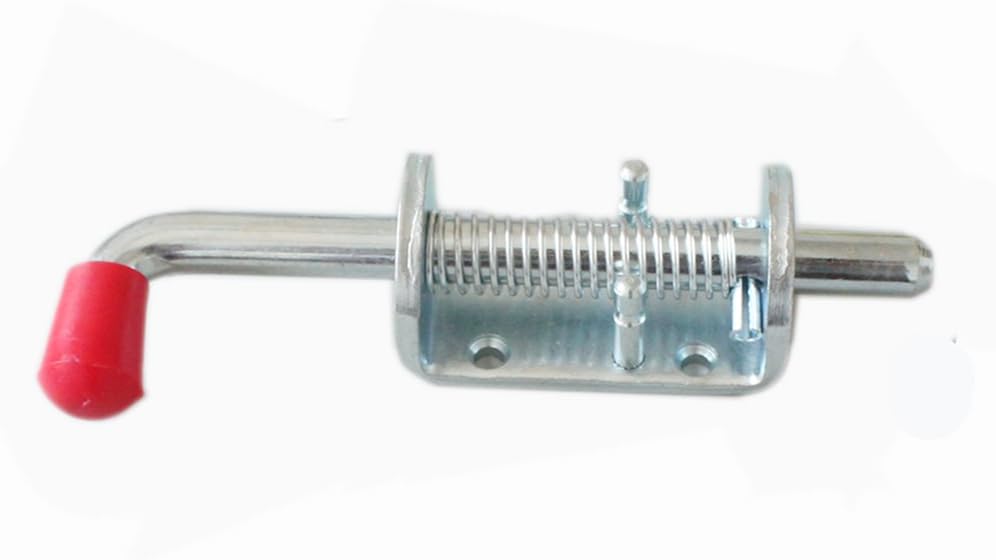 X-Haibei 1/2 inch Barrel Bolt Spring Loaded Latch Pin Heavy Duty ...