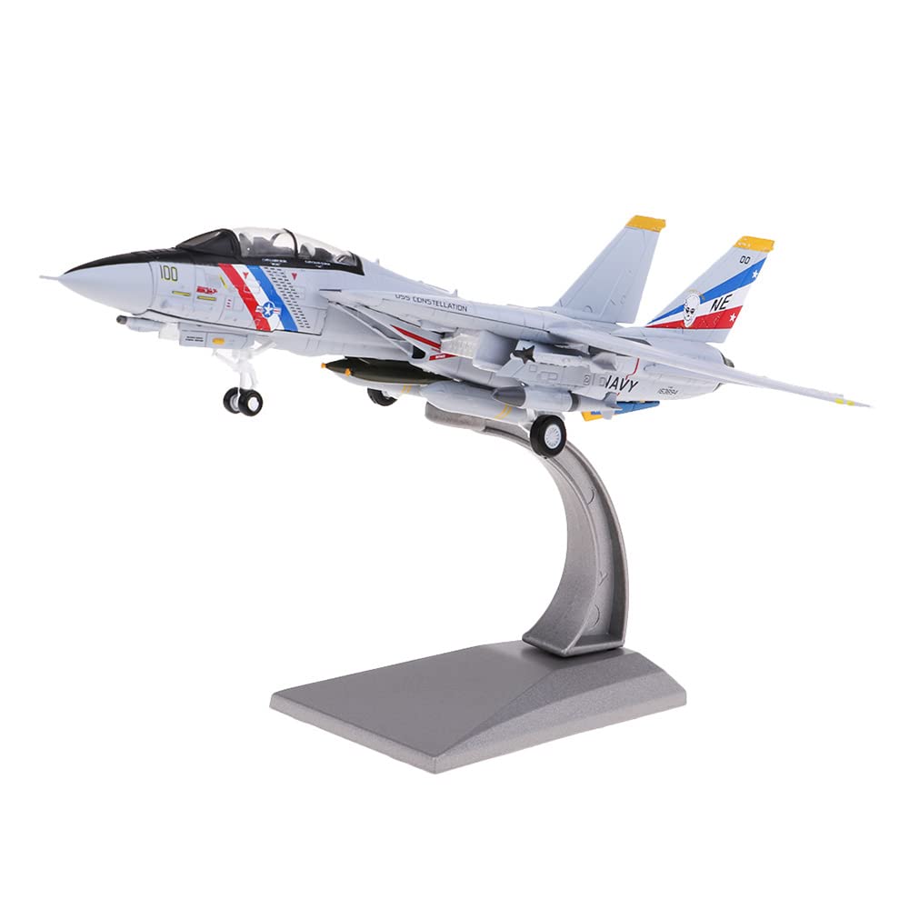 Buy Lllunimon 1/72 US Tomcat F-14 Fighter Plane Model Metal Die-Cast ...