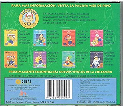 Amazon.fr - Aprende musica con pipo (CD-rom)(+2 años) - Livres