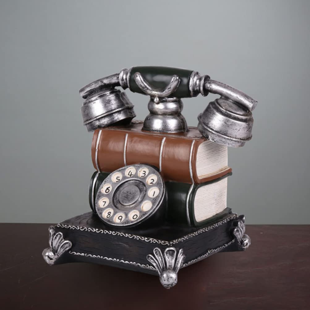 Garneck Kids Phones Vintage Landline Coin Bank Telephone Modelling ...