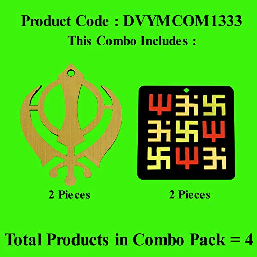 Buy Divya Mantra Sikh Khanda for Car Trishakti Yantra Sri Shiva Trishul ...