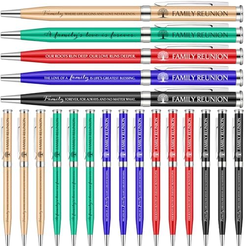 Amazon.com : Fuyoooo 20 Pcs Family Reunion Gifts 5 Styles Retractable ...