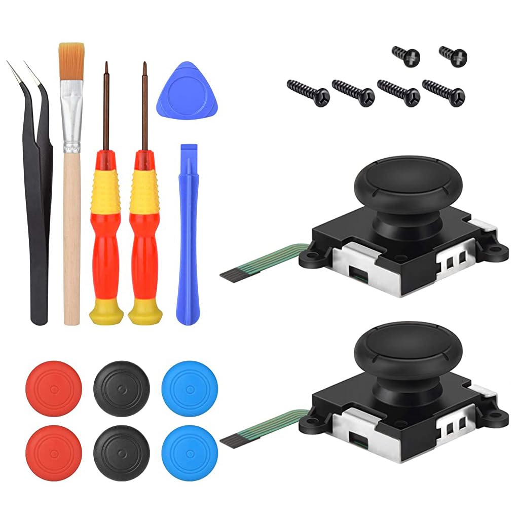ZORBES® 21pcs Repair Tools and Accessories for Switch Joy Con Joy con ...