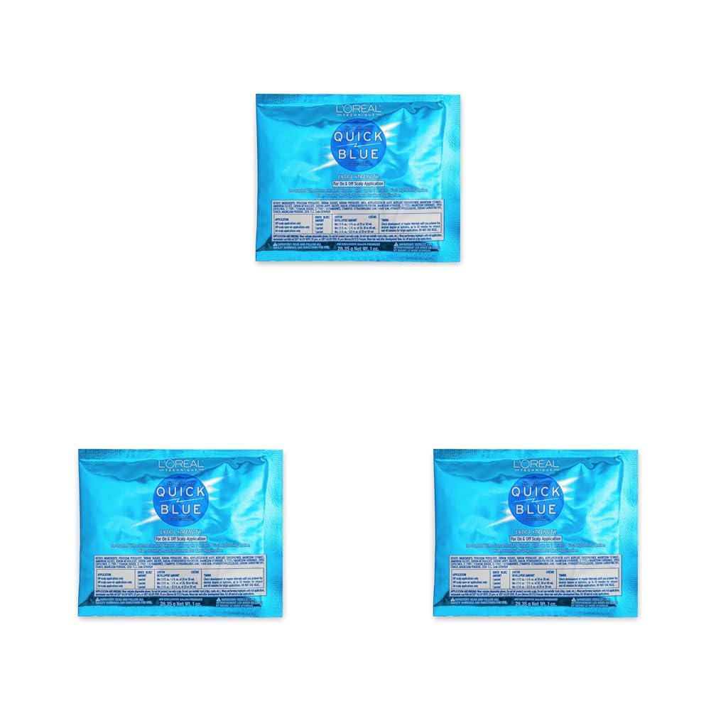 Amazon.com: L'Oréal Technique Quick Blue High Performance Bleach ...