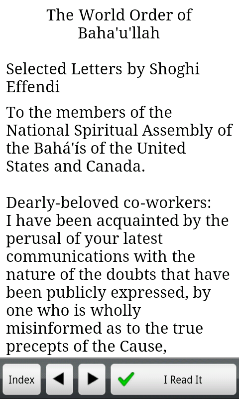 World Order of Baha'u'llah - App on Amazon Appstore