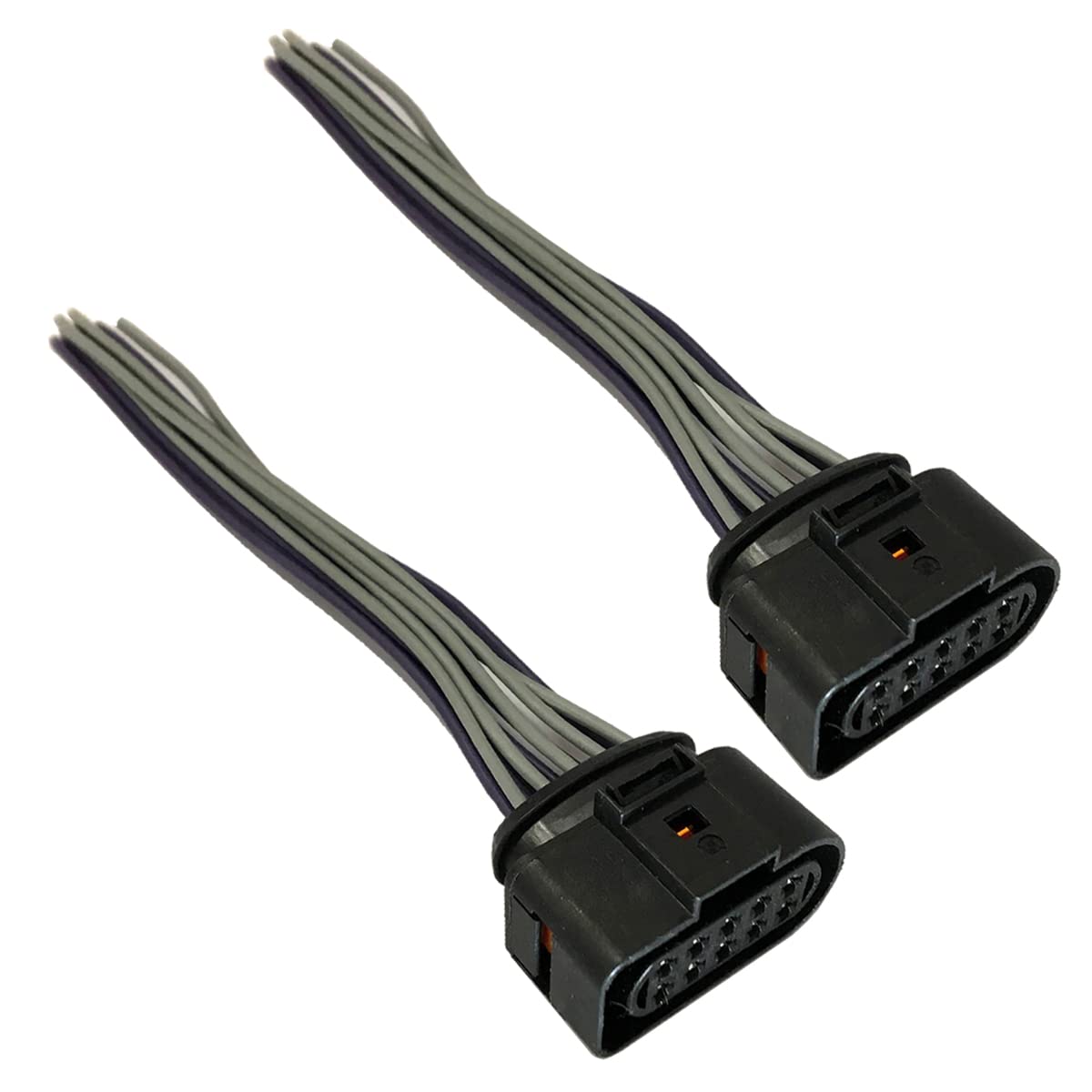 Amazon.com: 2 pcs Wire Plug 10pin Female High & Low Beam Mark & Corner ...