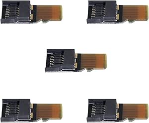 Amazon.co.jp: 5 Pack Memory Card Male Female Extension Adapter Extender ...
