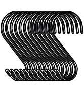 Amazon.com: DINGEE 12 Pack S Hooks Heavy Duty Vinyl Coated Large S ...