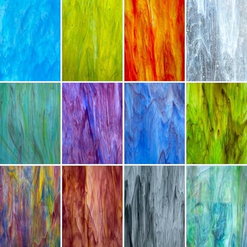 Amazon.com: Spectrum Clear Baroque Cathedral Glass, 8X12in Sheet : Arts ...