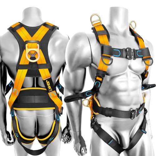 Snapklik.com : Ymachray Fall Protection Full-Body Safety Harness ...
