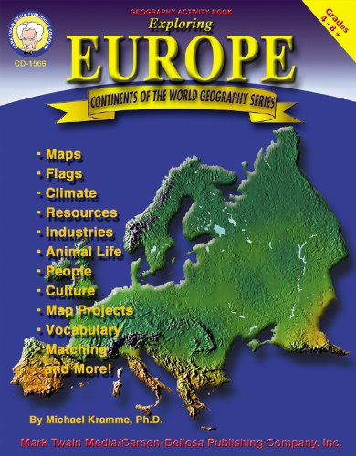 Amazon.com: Exploring Europe, Grades 4 - 8 (Continents of the World ...