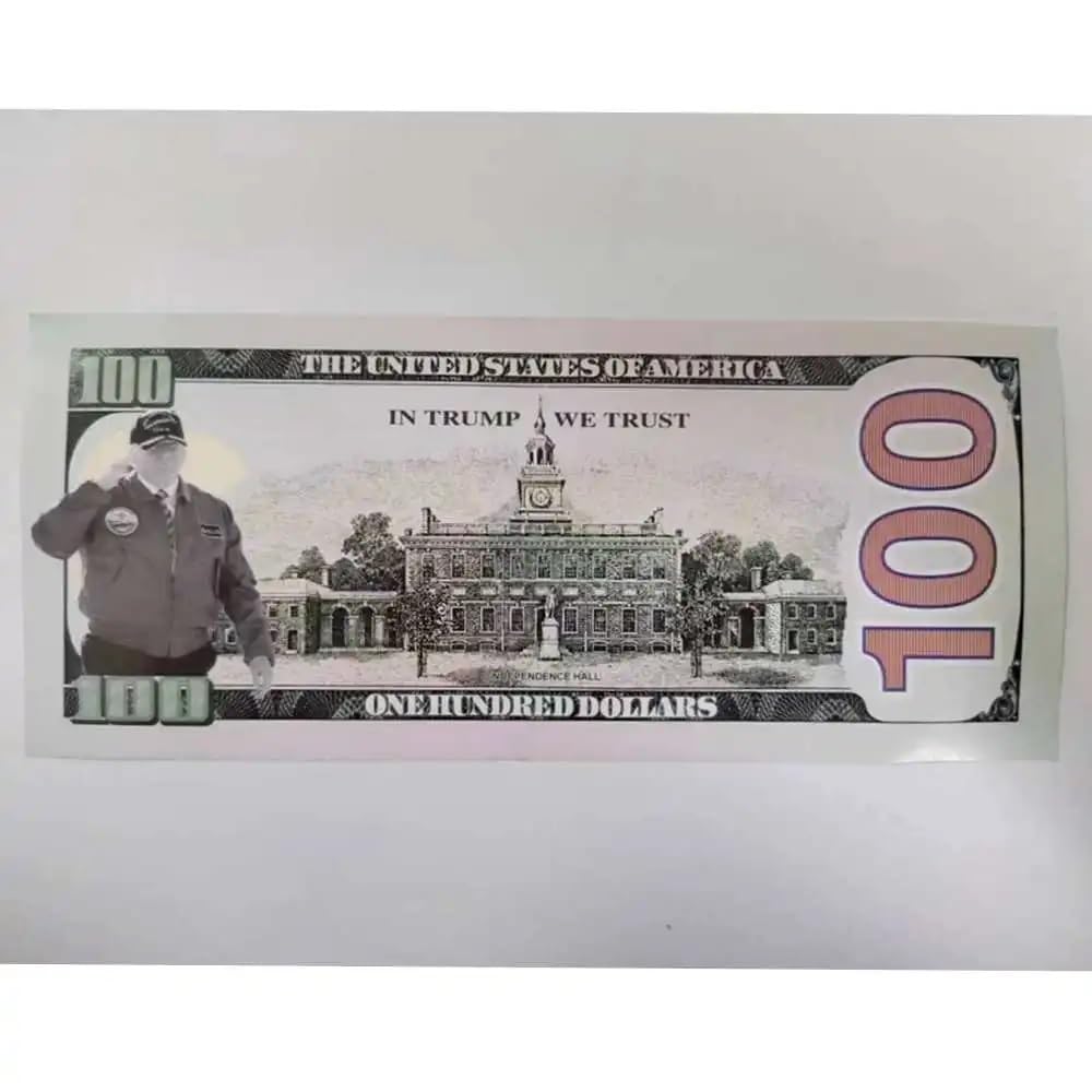 100 Dollarseddel 2024 Konspirasjon Litt Forskjellig