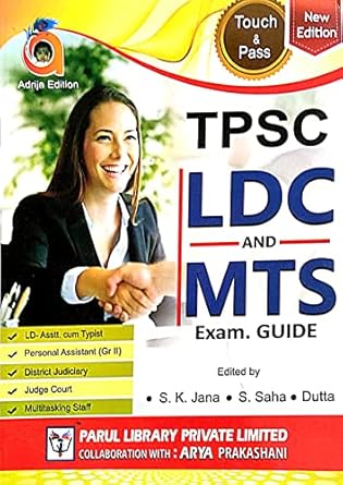 TPSC LDC And MTS Exam.Guide (Bengali Version) Touch & Pass : S.k.Jana ...