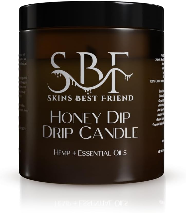 Amazon.com : Skins Best Friend Drip Candles, Moisturizing Essential Oil ...