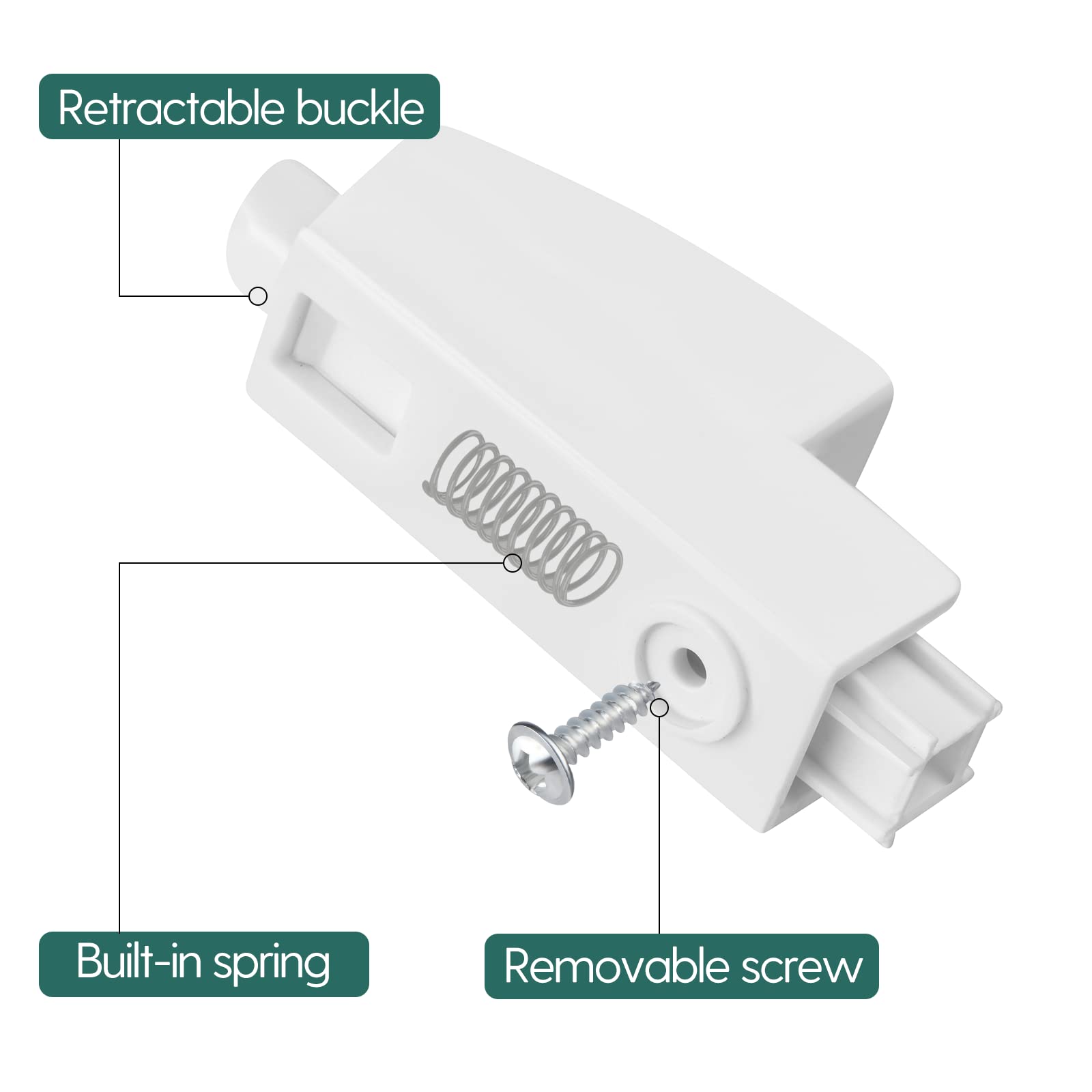 Snapklik.com : Baby Gate Spring Lock, Safety Gate Accessories For Kids ...