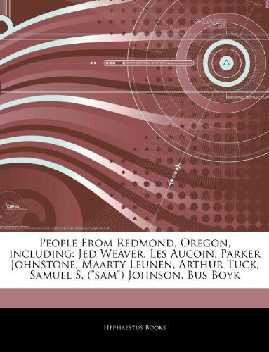 Amazon | Articles on People from Redmond, Oregon, Including: Jed Weaver ...