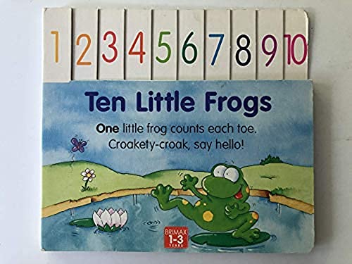 Ten Little Frogs (Toddlers' counting books): Amazon.co.uk: Gardner ...
