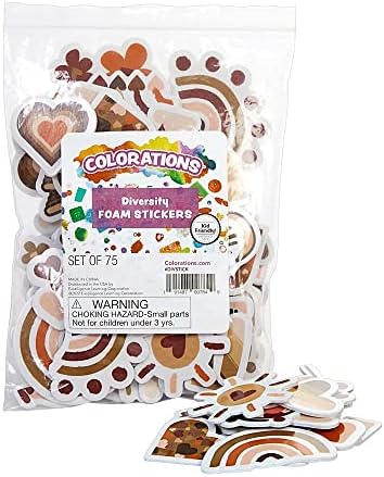 Amazon.com : Creative Teaching Press Diversity Rainbow Stickers ...