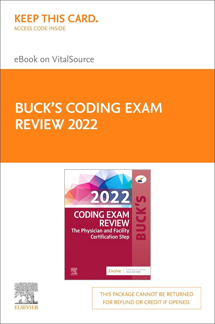Buy Buck's Coding Exam Review 2022 Elsevier Ebook on Vitalsource Retail ...
