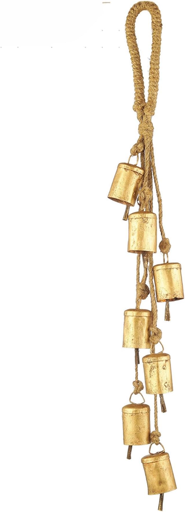Amazon.com: Bellshub Rustic Vintage 7-Bell Cluster Handmade 2" Metal ...