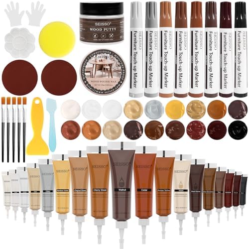 Wood Furniture Repair Kit- 40 Sets, Wood Fillers Hardwood Laminate ...