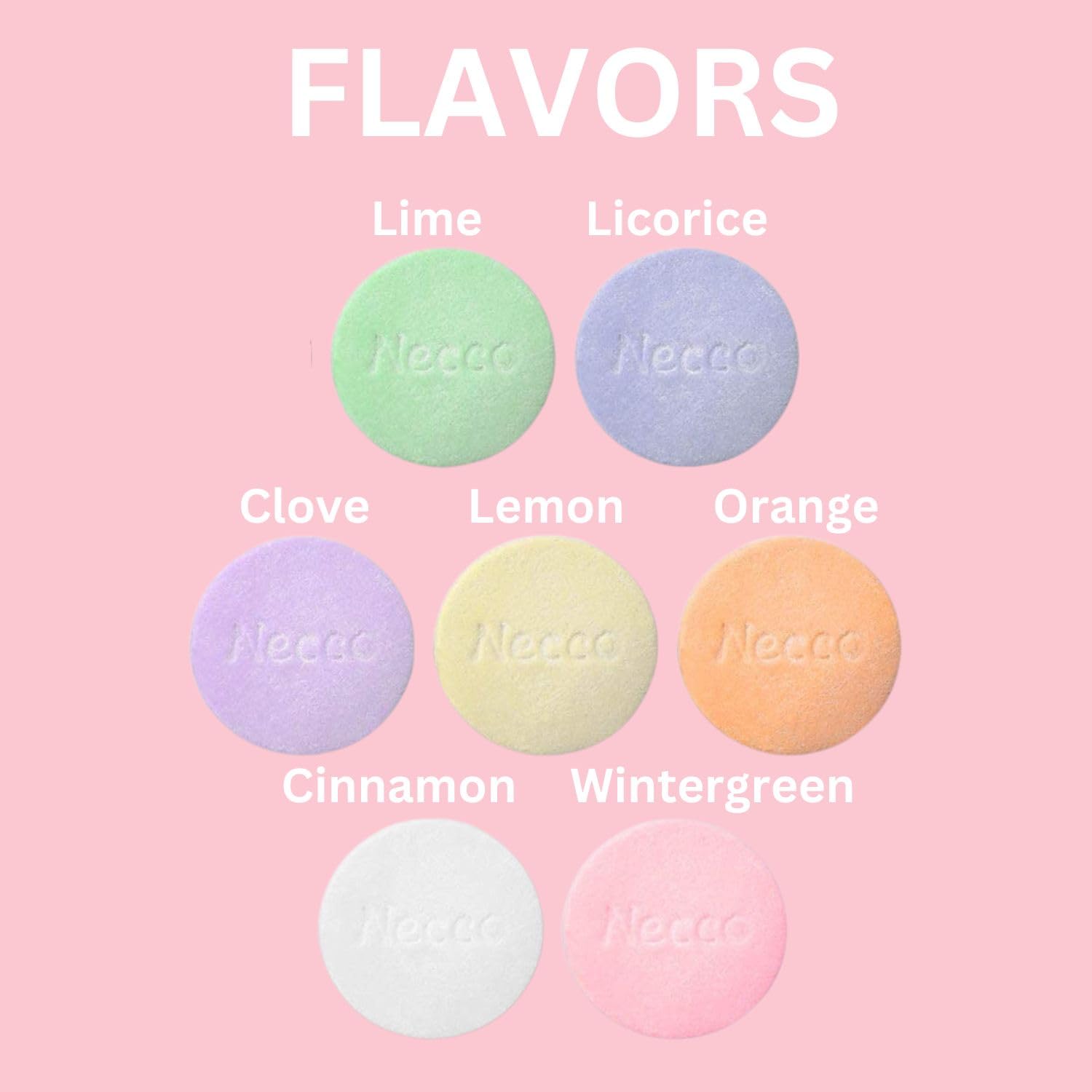 Necco Wafers Variety Pack - 6 Rouleaux de Variété Maroc | Ubuy