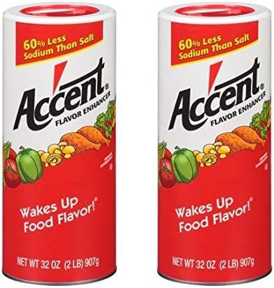 Amazon.com : Accent Flavor Enhancer - 2 lb. canister : Natural ...