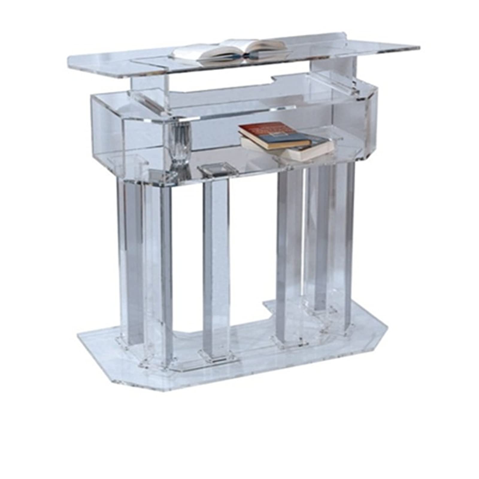 Buy Madeinely Podium Acrylic Lectern Acrylic Pulpit Podium Acrylic ...