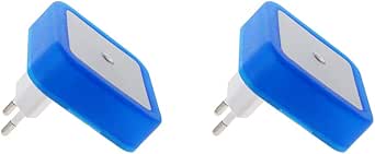 Othmro ABS L65×W65×H68 Plug-in Night Light Warm Light LED Christmas ...