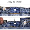 Amazon.com: MQIMY 100 Pcs Jean Button Replacement, Jeans Buttons No-Sew ...