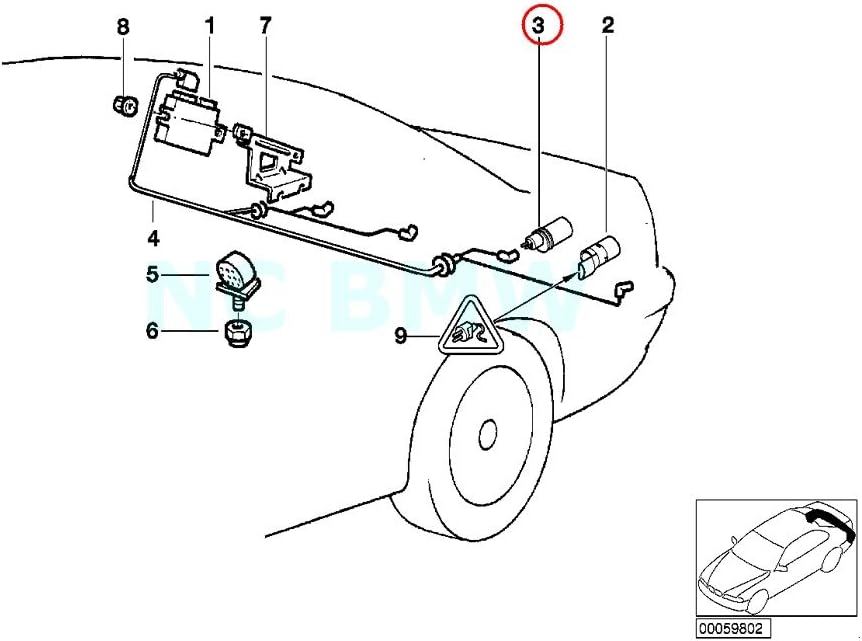 Amazon.com: BMW Genuine Ultrasonic-Sensor : Automotive