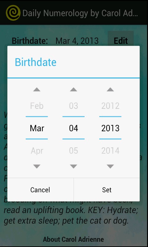 Daily Numerology (2013):Amazon.com:Appstore for Android