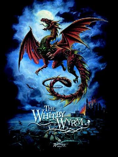Alchemy The Whitby Wyrm Large Metal Sign : Amazon.co.uk: Home & Kitchen