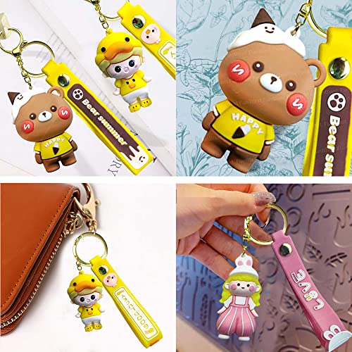 FunBlast Bear Key Ring/Key Chain for Girls - Silicone bear & Cute Boy ...