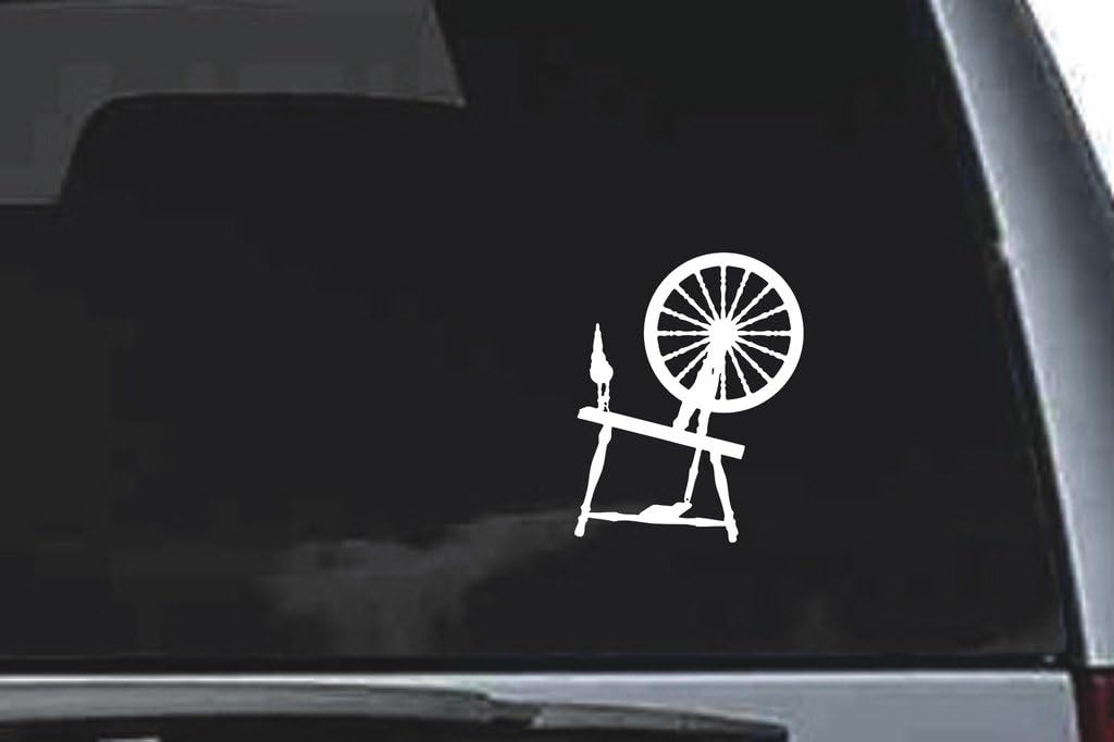 Amazon.com: Picniva Spinning Wheel Truck Notebook Vinyl Decal Sticker ...