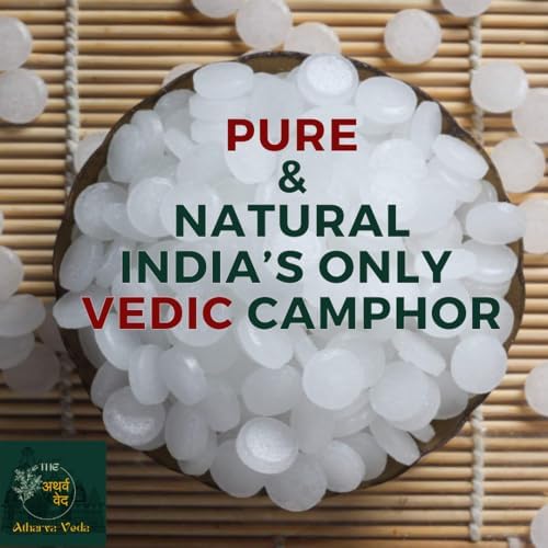 The Atharva-Veda Original Camphor Tablet 10gm (25+ Pcs) | Purest Kapoor ...