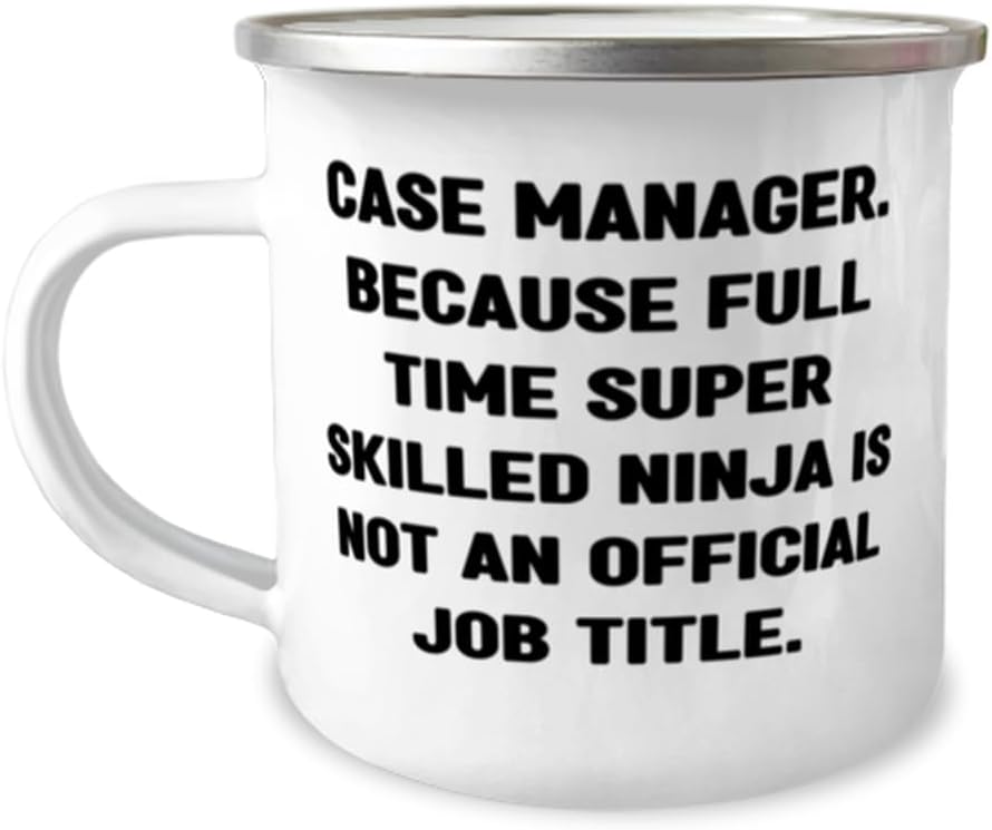 Amazon.com: Unique Case manager Gifts, Case Manager. Because Full Time ...